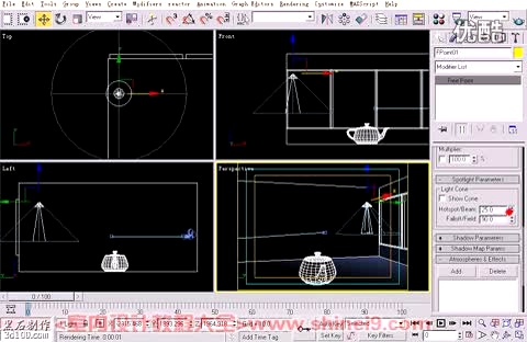 3dmax室内设计教程3-006-室内设计师全能实训课程