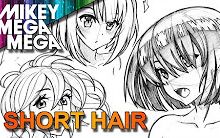 【绘画搬运】 mikeymegamega如何画短发