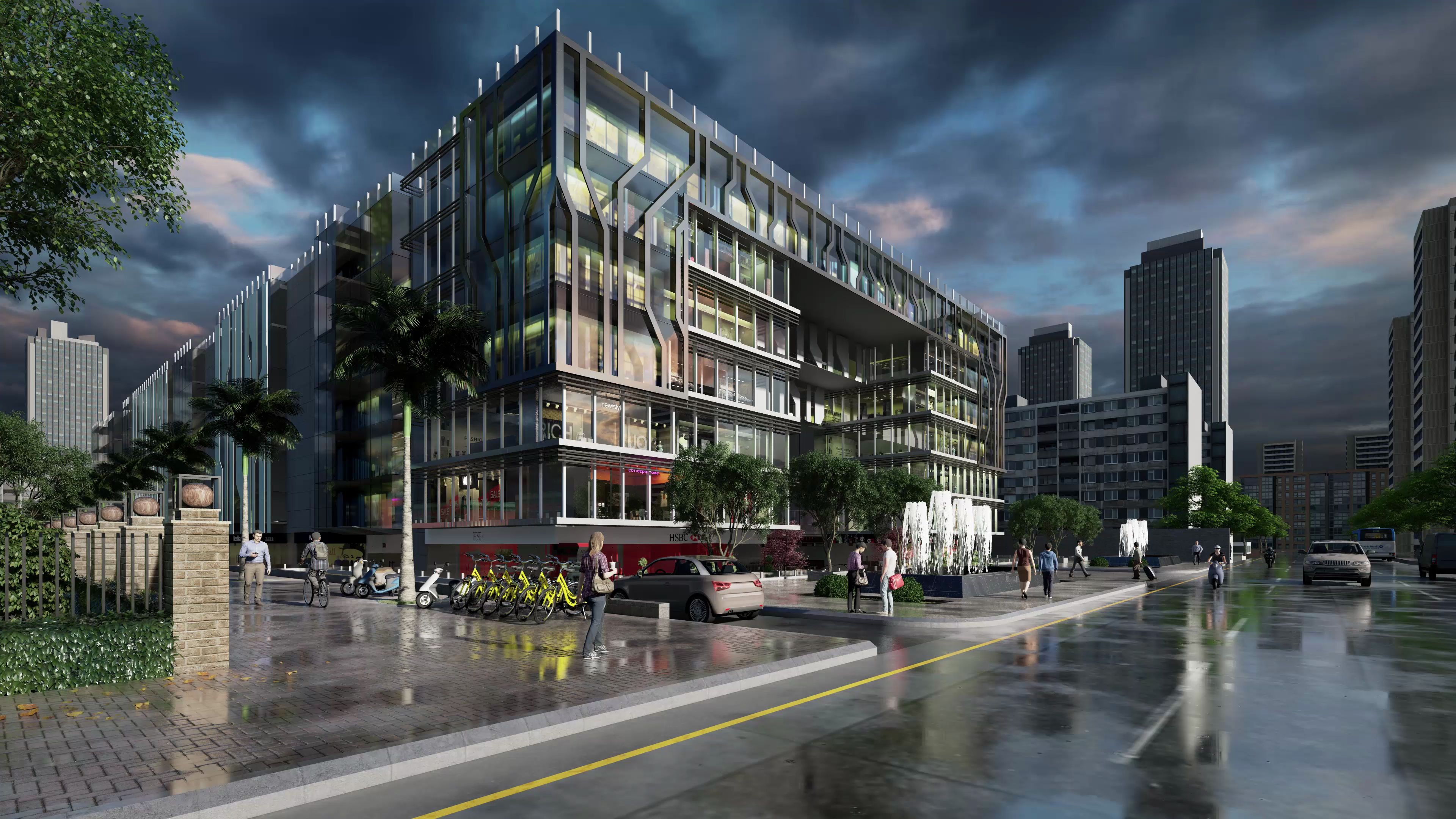 Lumion商业建筑动画