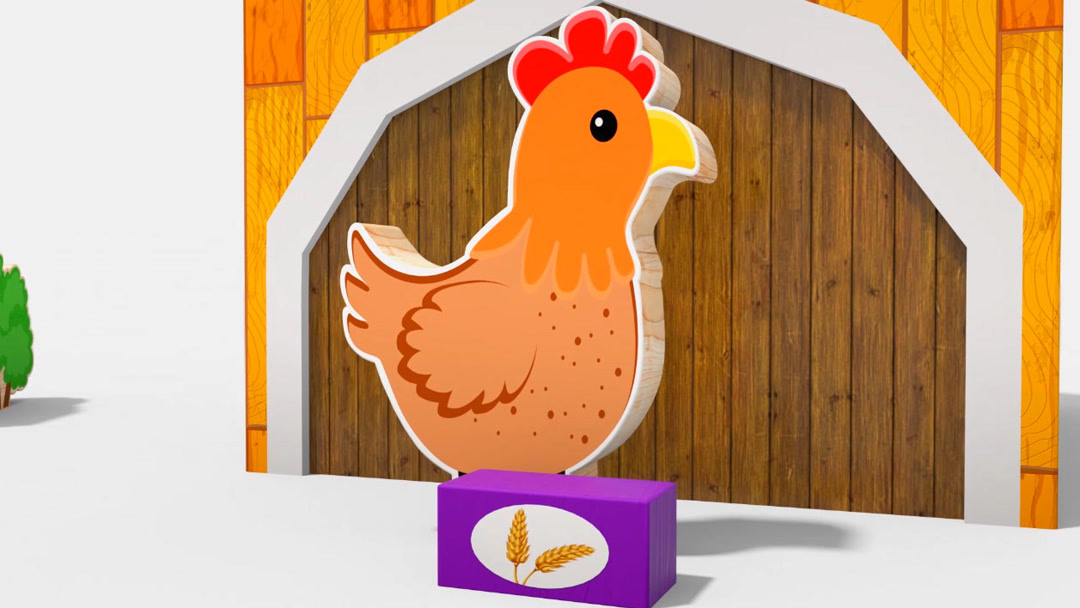 悠优宝贝启蒙学堂 第42集 动物爱吃什么