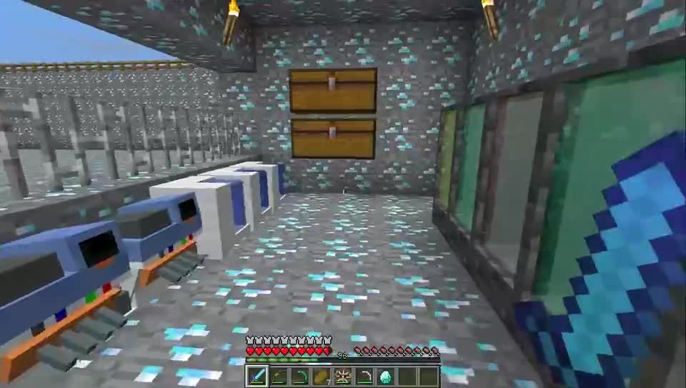 大海解说 我的世界钻石大陆Ep21 瞬间成为土豪