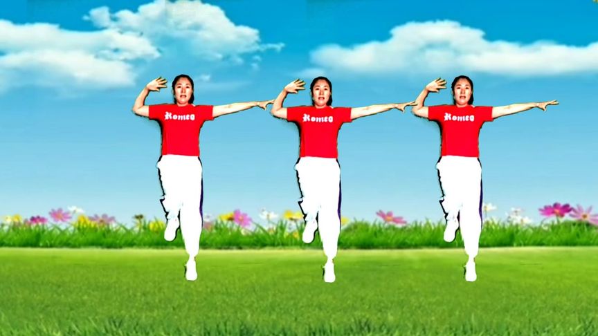 早上起来跳支操心情《美美哒》,你也美,我也美,大家一起美美哒