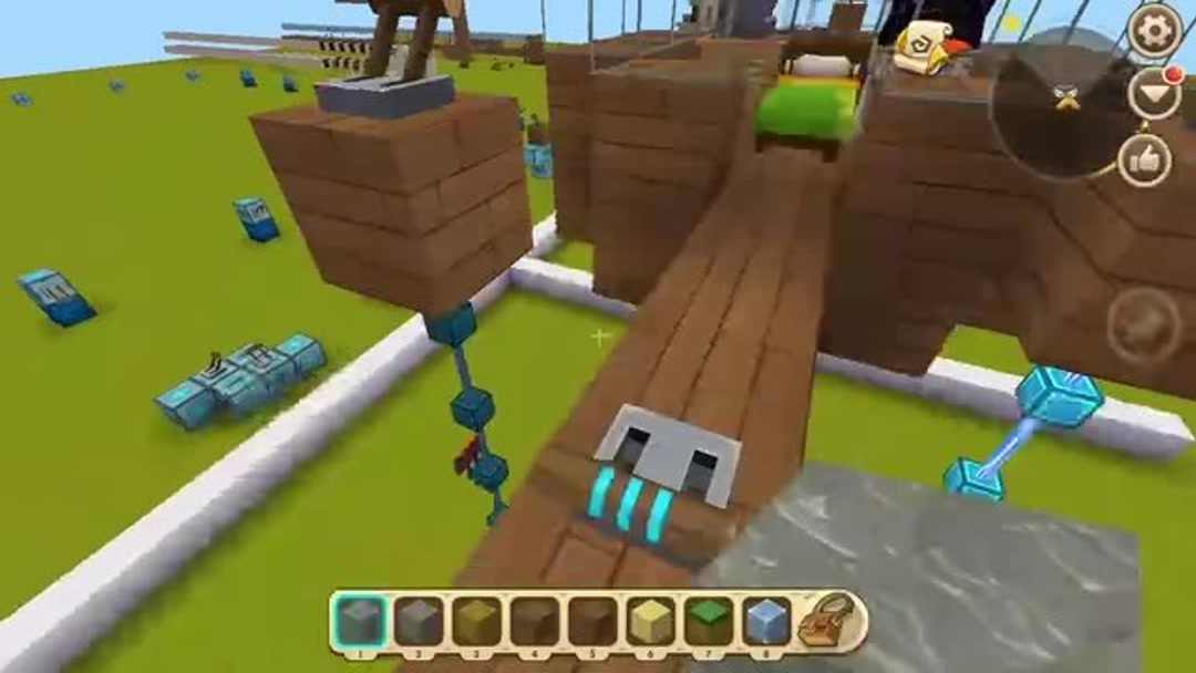 迷你世界 这样的飞船 生存里做一个绝对牛