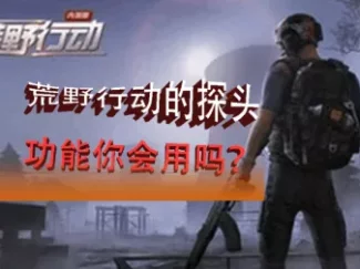 易水寒: 荒野行动探头灭队吃鸡! 的探头功能你会用吗?