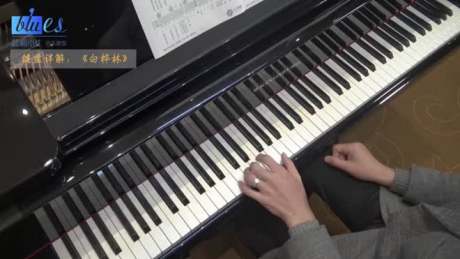 钢琴教学:十度伴奏应用3《白桦林》简谱教学