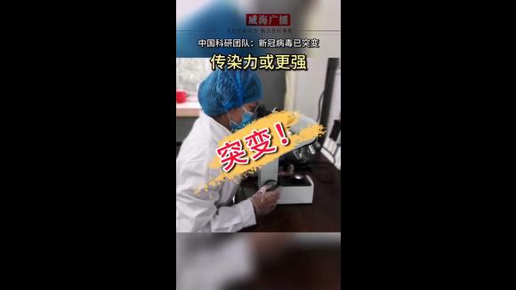 中国科研团队:新冠病毒已演化出L和S两个亚型。其中,L 亚型更具