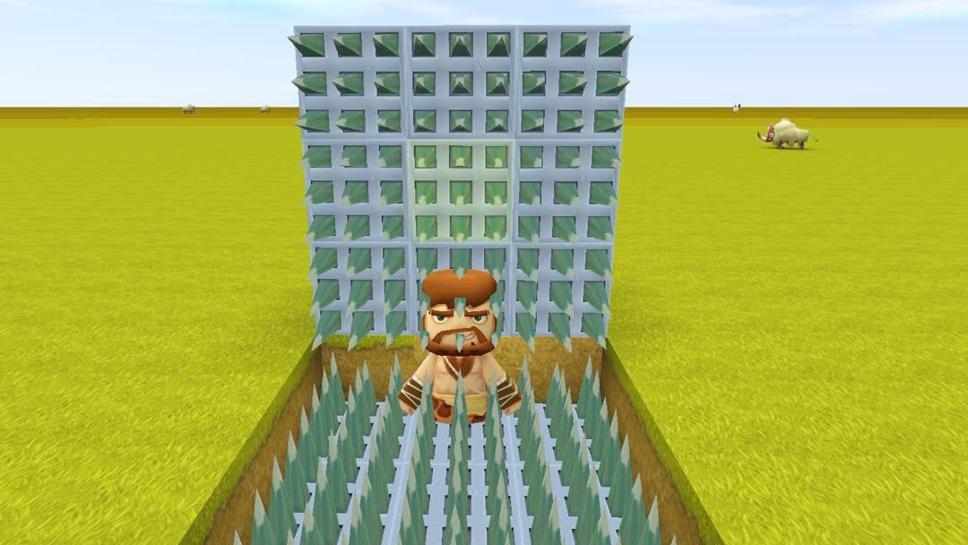 迷你世界 像素时光 这个陷阱真不错