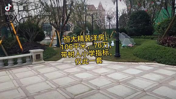 单价7800买恒大精装洋房 带树人指标不签户口