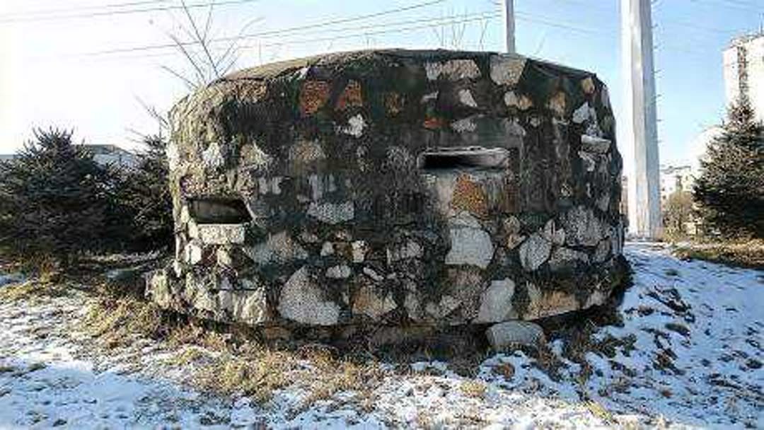 这个建筑象碉堡,到底是何建筑不知晓