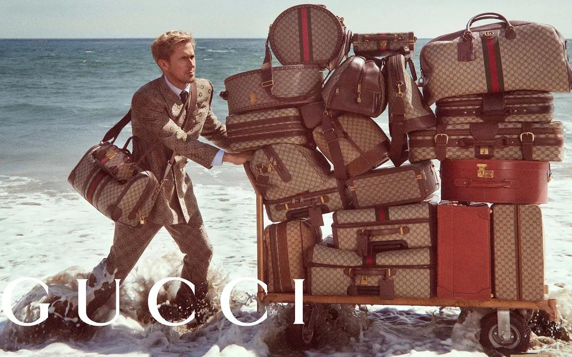 雷恩·葛斯林的穿越旅行|Gucci Valigeria