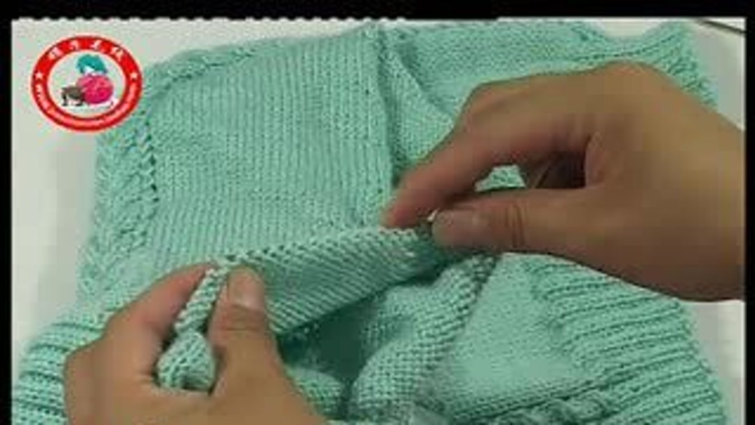 娟子讲解 儿童毛衣袖子织法_棒针(高清)