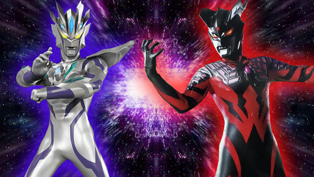 赛罗奥特曼无限形态VS黑暗赛罗!奥特曼格斗进化0修改皮肤!