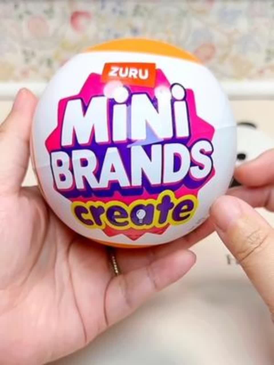 新的迷你食物球,看看能不能把大家馋哭了 #大人也要玩玩具 #我的玩具...