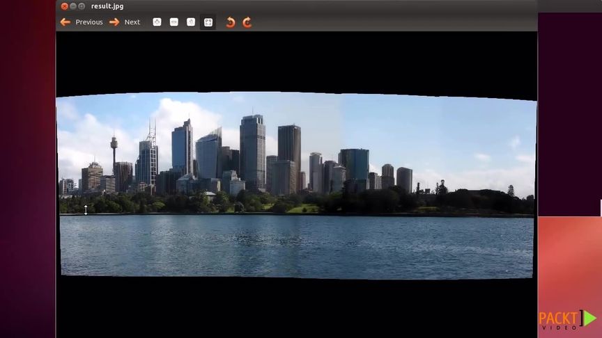 OpenCV 视频教程:拼接全景照片