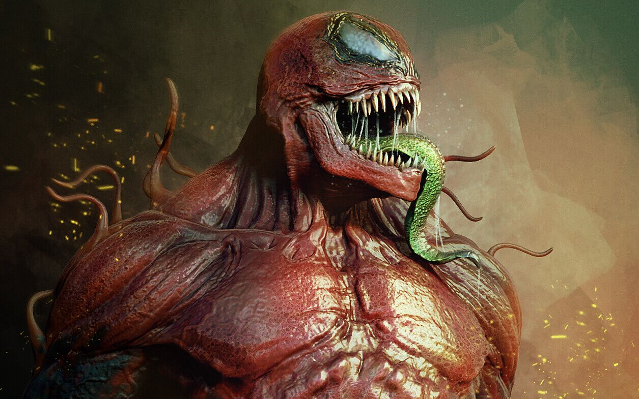 【毒液】前方高能!国外建模大佬毒液建模全过程,震撼你的双眼,这才是...