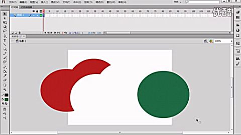 Flash入门动画教程20 合并对象