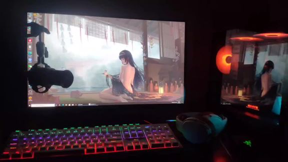 “以前的梦想 现在的工作” #主播 #电脑桌面