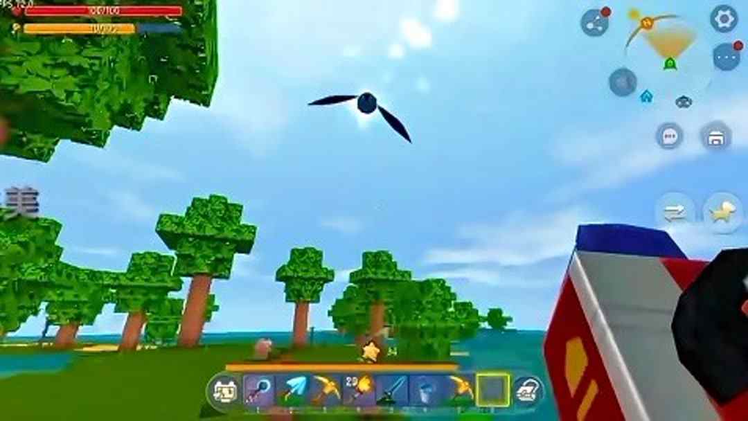 迷你世界带妹生存23:半仙兔美美联机下矿,落地就有钻石挖美滋滋