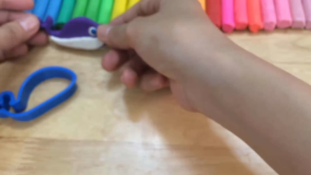 橡皮泥制作的可爱动物们