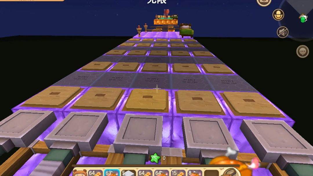 迷你世界:无敌跑酷送给半仙!想要通关三段跳是必要条件