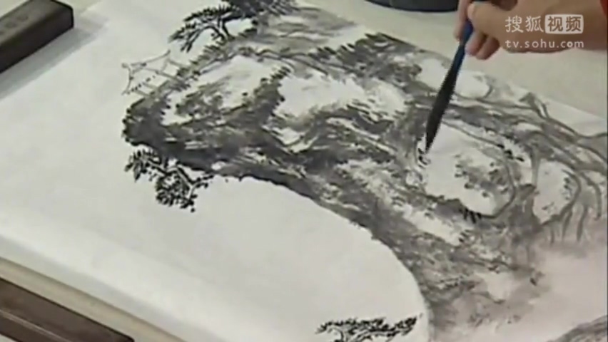 施云翔山水画技法项鸿山水画技法视频