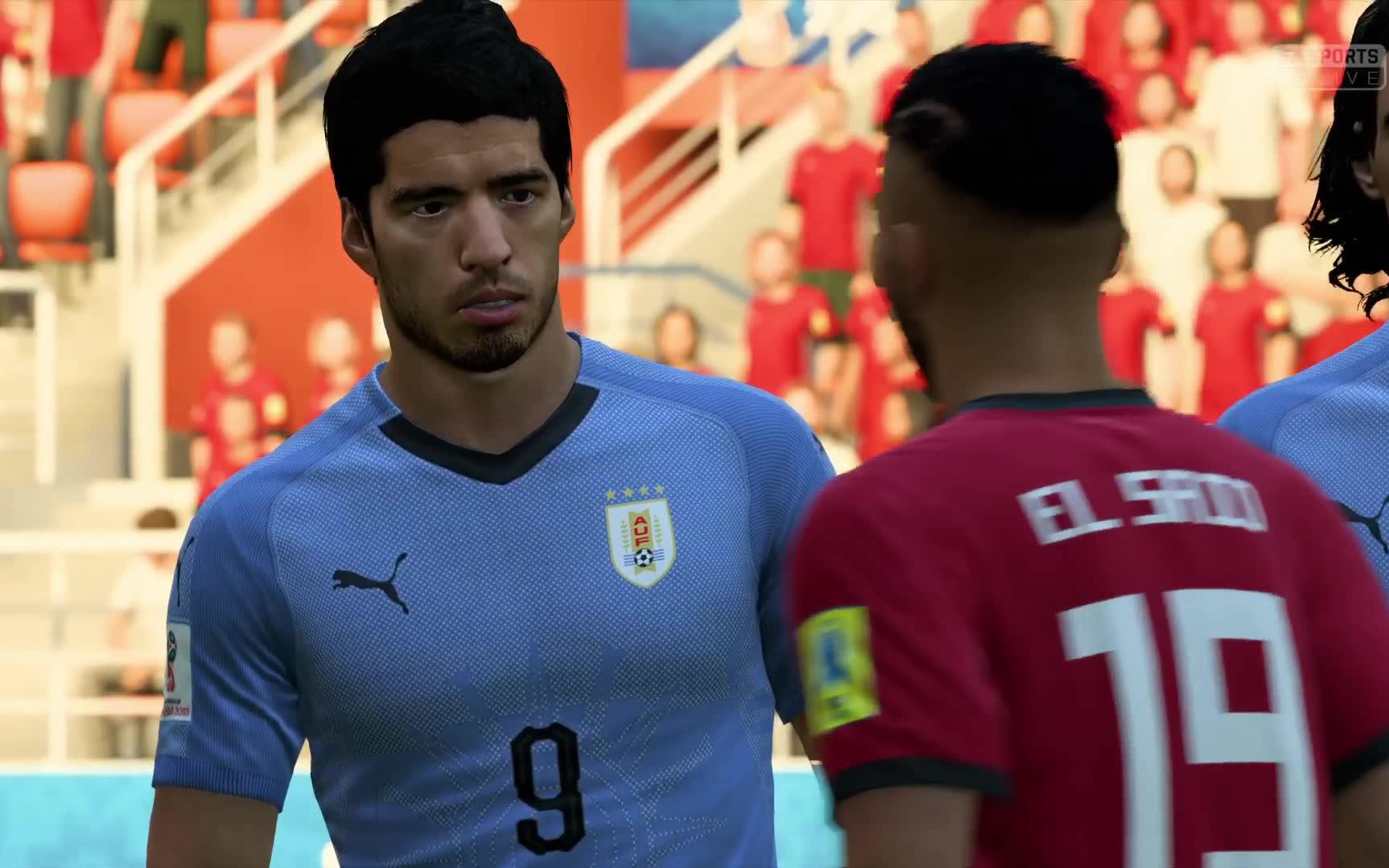 FIFA18 俄罗斯世界杯小组赛A组第1轮 埃及VS乌拉圭 全场
