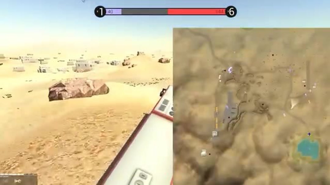 面面战地模拟器!开着公交车上战场!穿越火线一路碾压敌军士兵