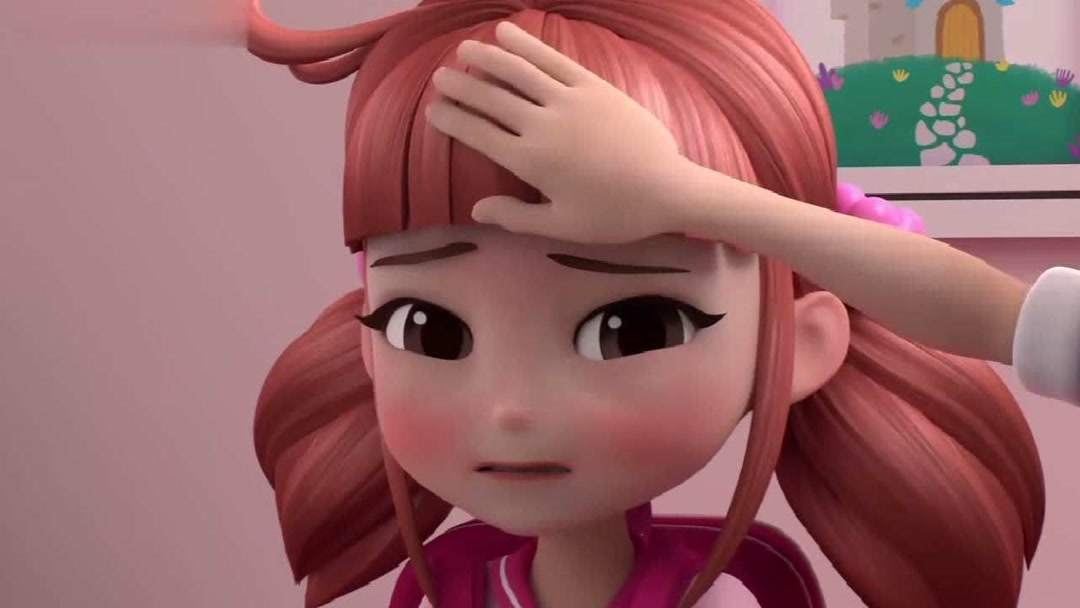 皮皮鲁安全特工队:学校有传染病毒,鲁西西中毒晕倒了!