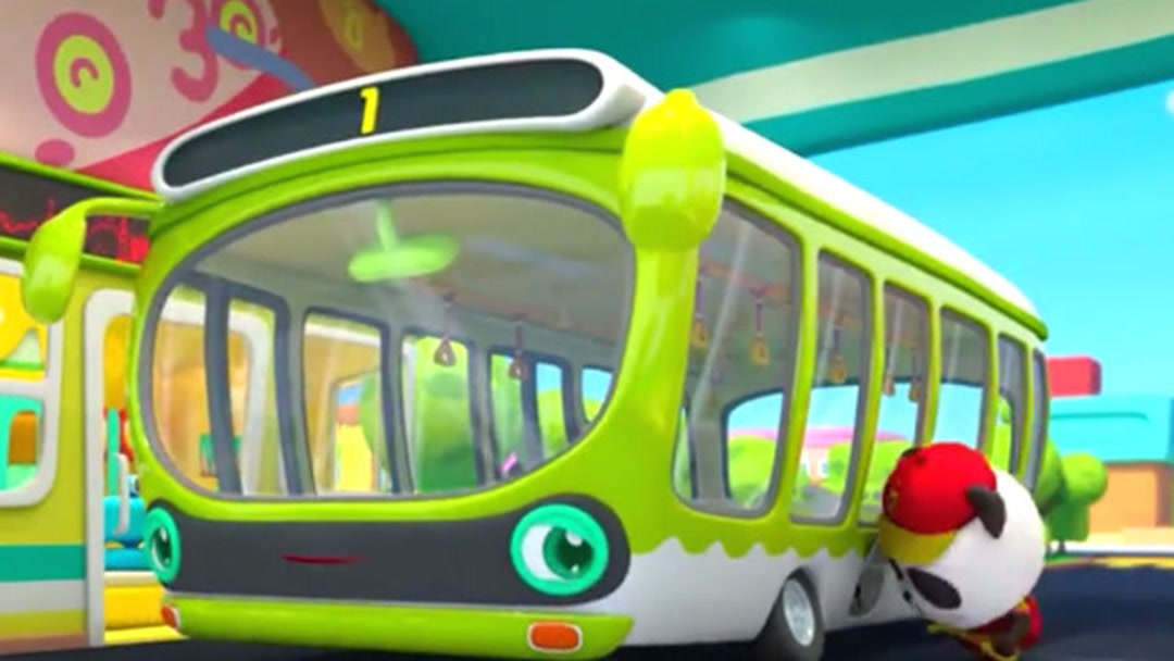 奇奇加油员帮忙大大巴士填饱肚子?——宝宝巴士游戏