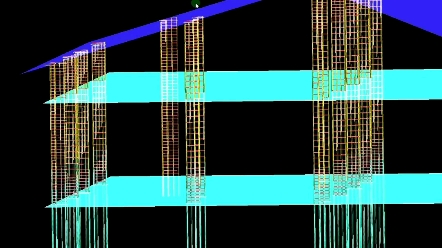 E筋翻样-坡屋面柱