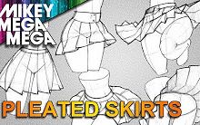 【绘画转载】mikeymegamega如何画裙摆
