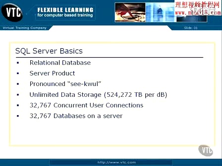 SQL Server 2008视频教程 共69讲01 03 SQL Server Basics 理想