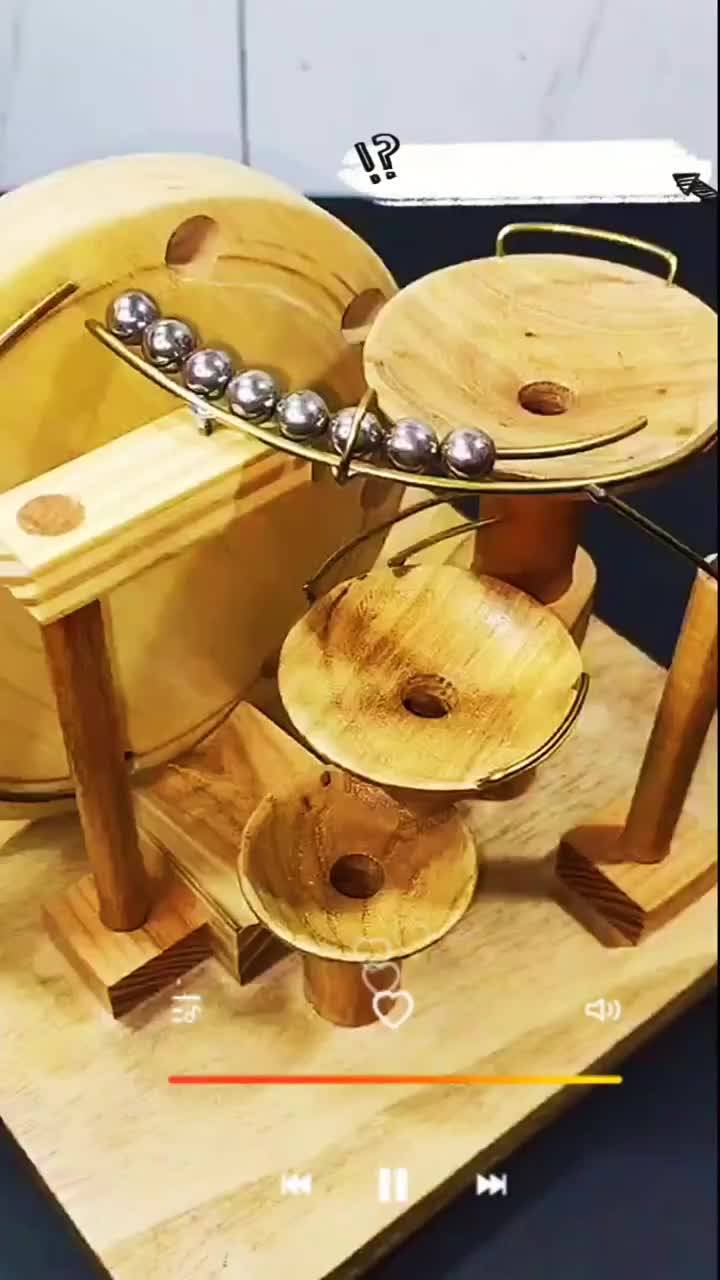 手艺 创意,滚珠小游戏来喽!