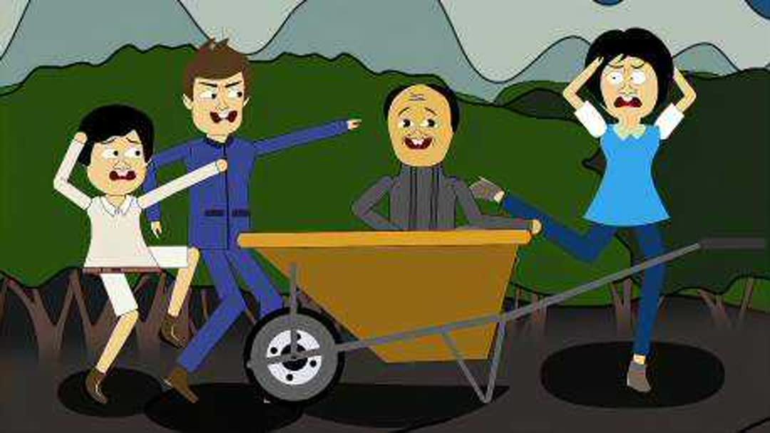 搞笑动画,姐姐晚上遇到诡异的垃圾桶,还有垃圾桶里奇怪的大叔