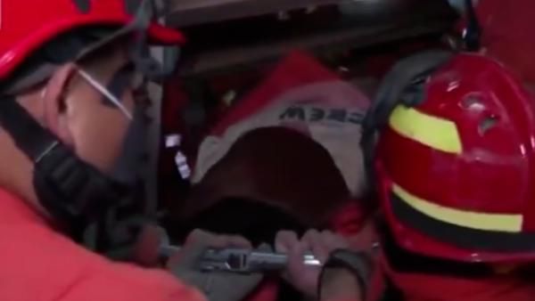 长沙居民自建房倒塌事故又一名被困者获救