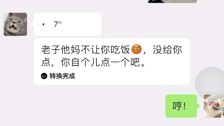 微信语音转文字居然还能转出表情?情绪很饱满了,只是…