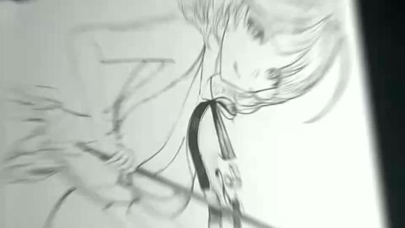 农村小伙教你画画,原来牛人是这样画画的,几笔画动漫人物