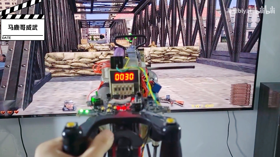 真《只因枪模拟器》(老残是一个得了癌症的up,想靠解说赚点生活费...