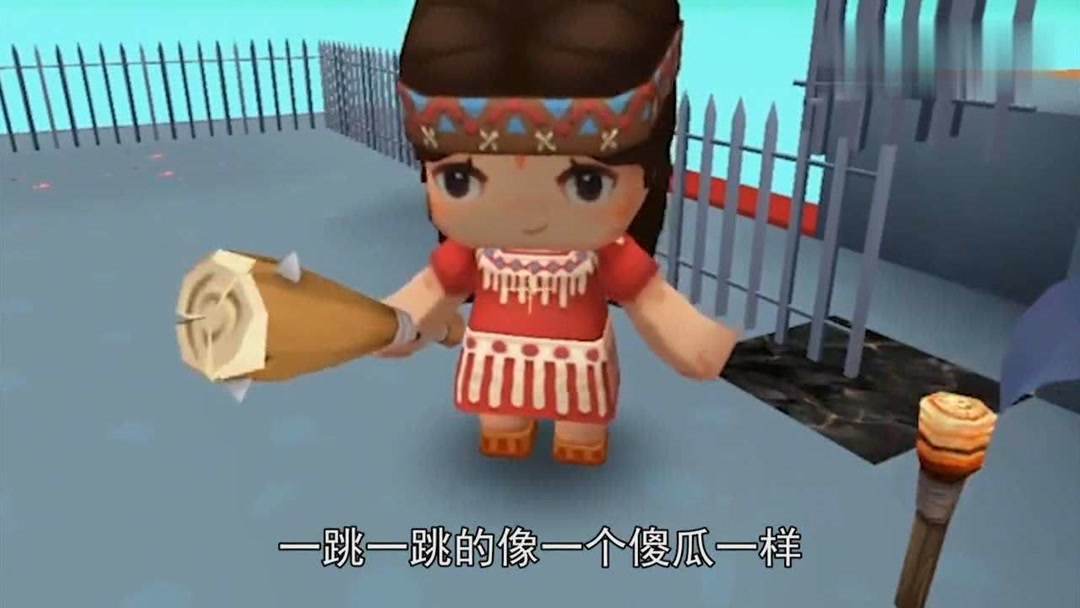 迷你世界:用手持编辑器制造一个憨货妮妮,只要她打我我就会加血