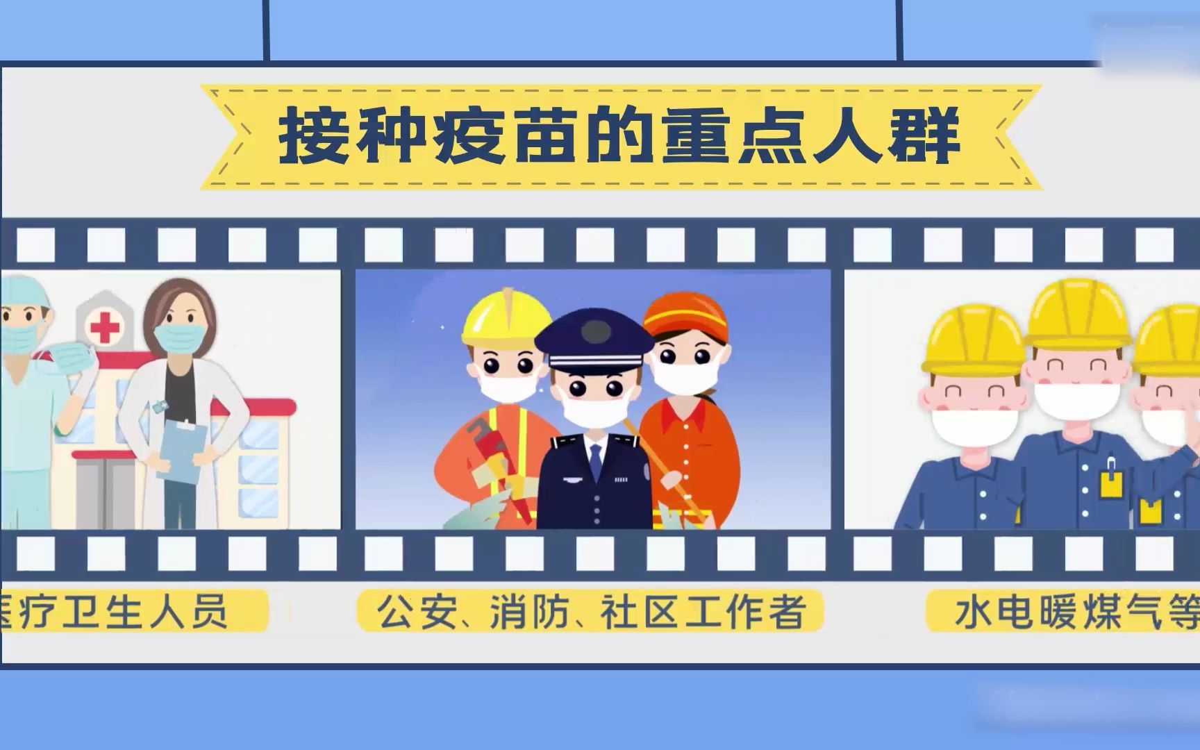 MG动画新冠疫苗接种科普介绍AE模板