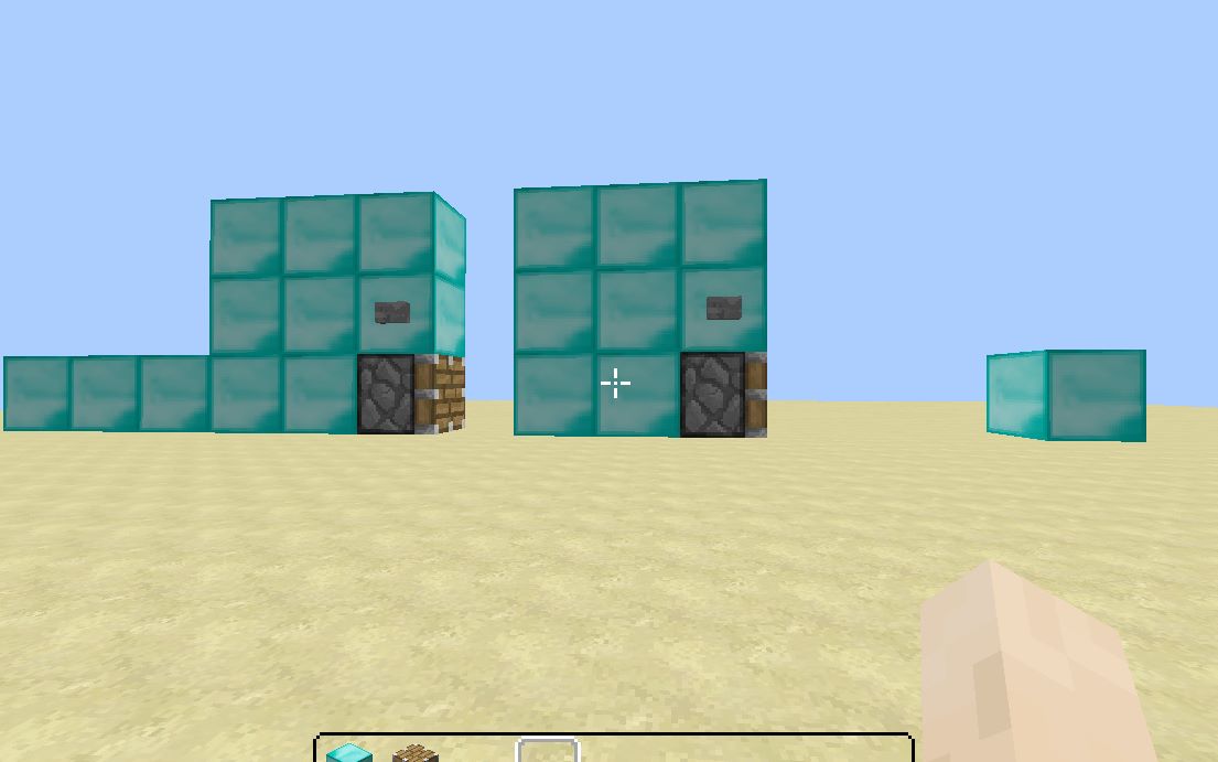 [MC跑酷]3bm活塞二连三墙