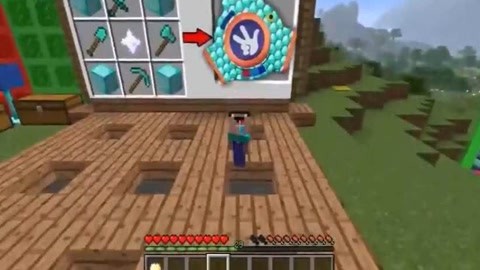 我的世界:如何制作螺丝钉密码包,超级简单!