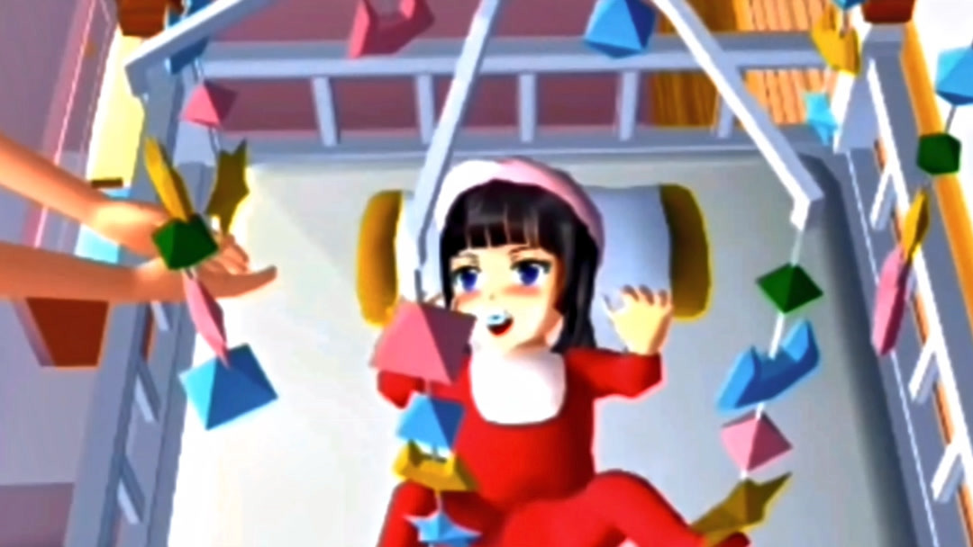 樱花校园模拟器:被领养的孩子(三)朋友劝小美放弃小花