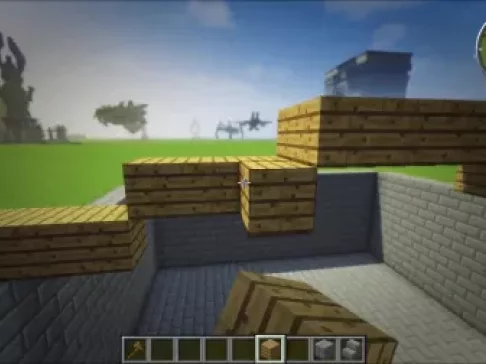 【鬼影MC建筑】教你做一个桥！