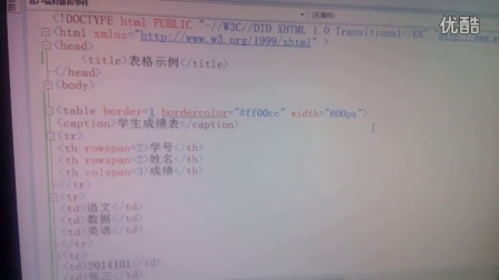 网页制作表格设计~~陈志星威宁视频