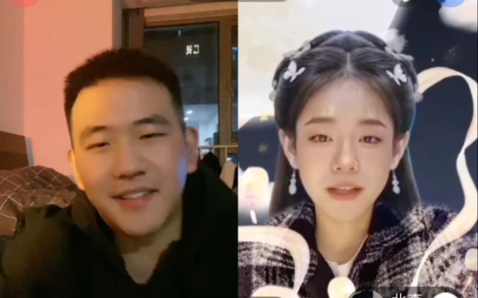 20221009-小孟直播完整录屏-北森戴特效用夹子音对小孟撒娇八连