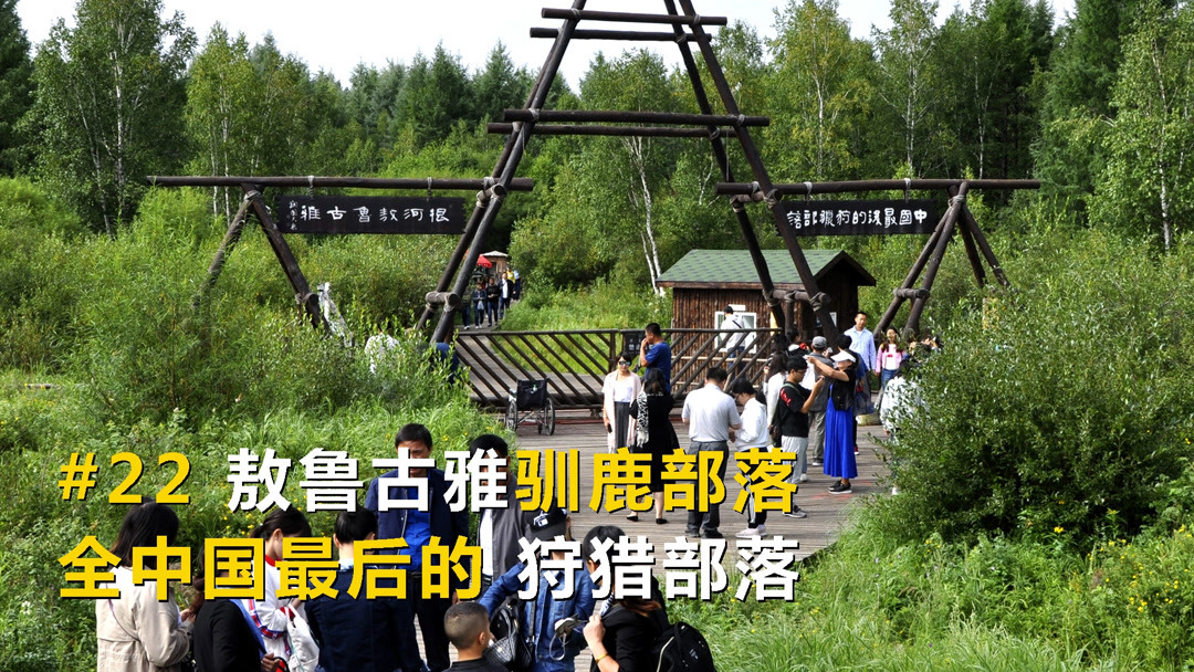 中国最东北自驾游22,敖鲁古雅,中国最后的驯鹿狩猎部落