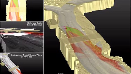 Flow-3D分析San Antonio热柱,FlowSight后处理