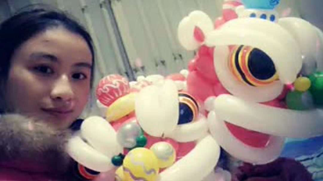 小吃货卡通可爱舞狮表演萌萌哒 创意个性定制三生三世十里桃花