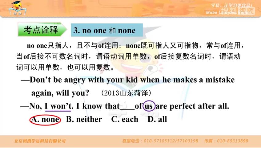 初三英语微课 中考语法知识串讲 代词 第二讲 不定代词